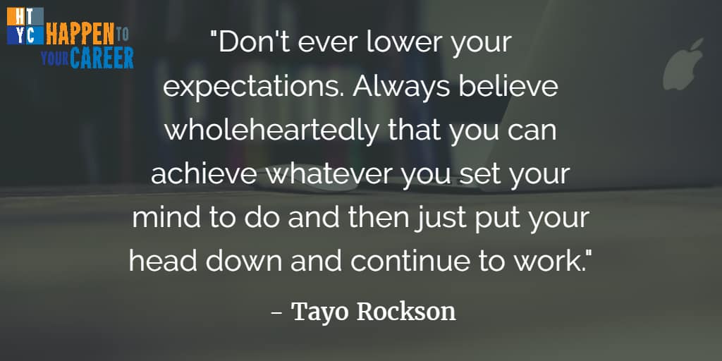 Using Your Resilience and Persistence to Forge Your Path with Tayo ...